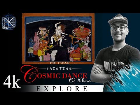 Cosmic Dance Of Shiva | Painting | Description In Hindi | Harshit Marothiya (NHK) | nhk.art.studioz