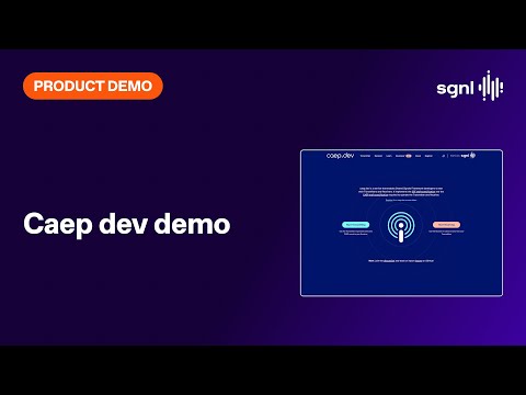 Caep dev Demo