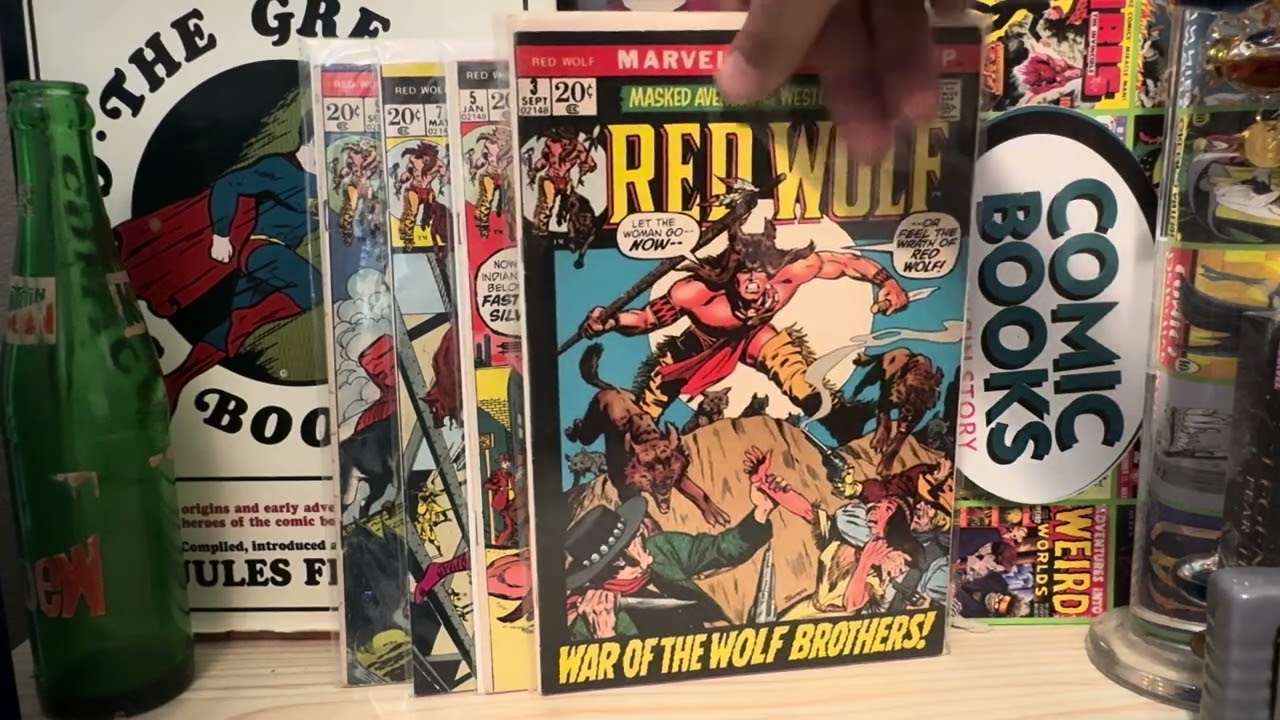 A Look at Marvel Comic’s Red Wolf 1-9 from 1972. It is Actually two Distinct Series… Very odd.