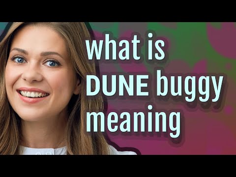 Dune buggy | meaning of Dune buggy