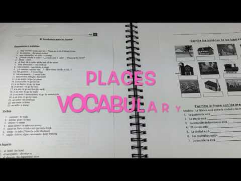 How to Use Interactive Notebooks in Spanish Two