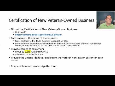 How to create an LLC in Texas for free for Veterans (2022)