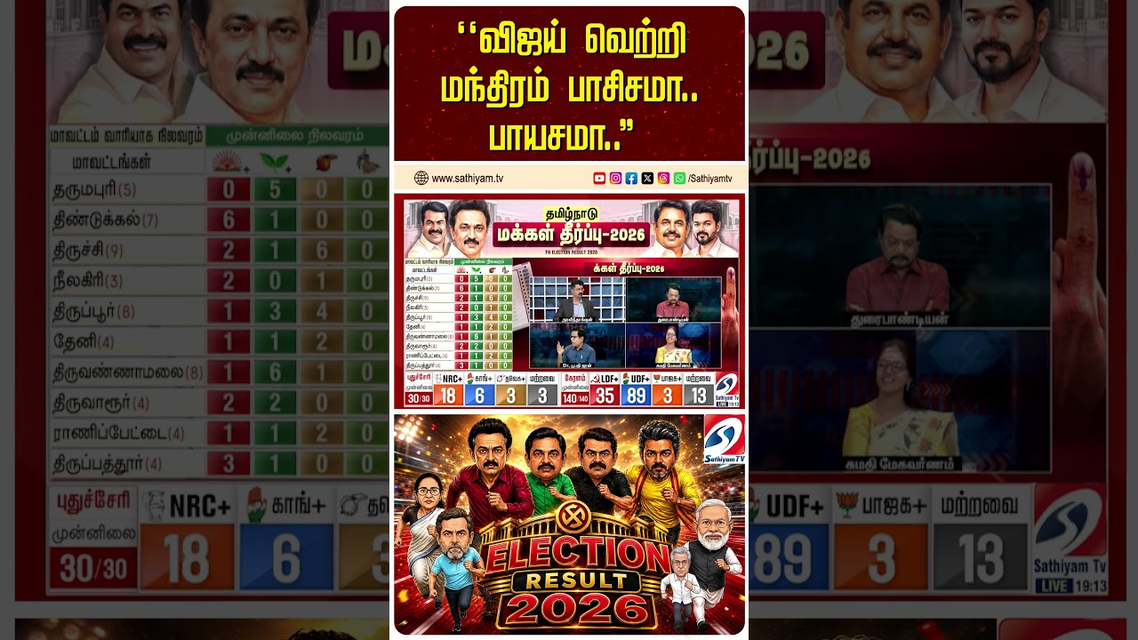 ''விஜய் வெற்றி மந்திரம் - பாசிசமா.. பாயசமா..''