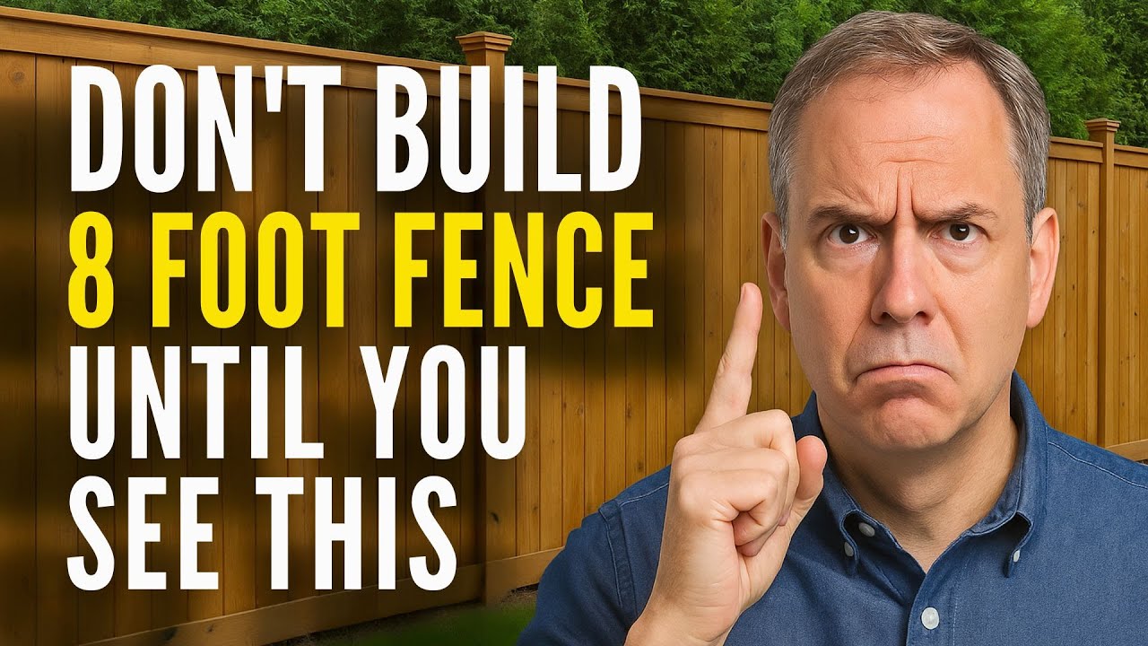 8 Foot Privacy Fence Ideas