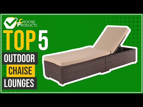 Outdoor chaise lounges - Top 5 - (ChooseProducts)