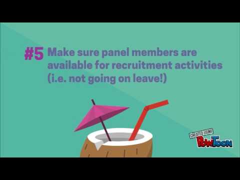 Tips for choosing a Recruitment Selection Panel