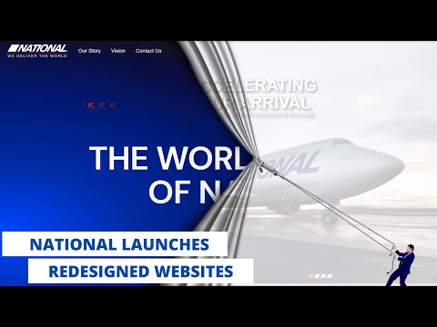 National Air Cargo / National Airlines launch new websites