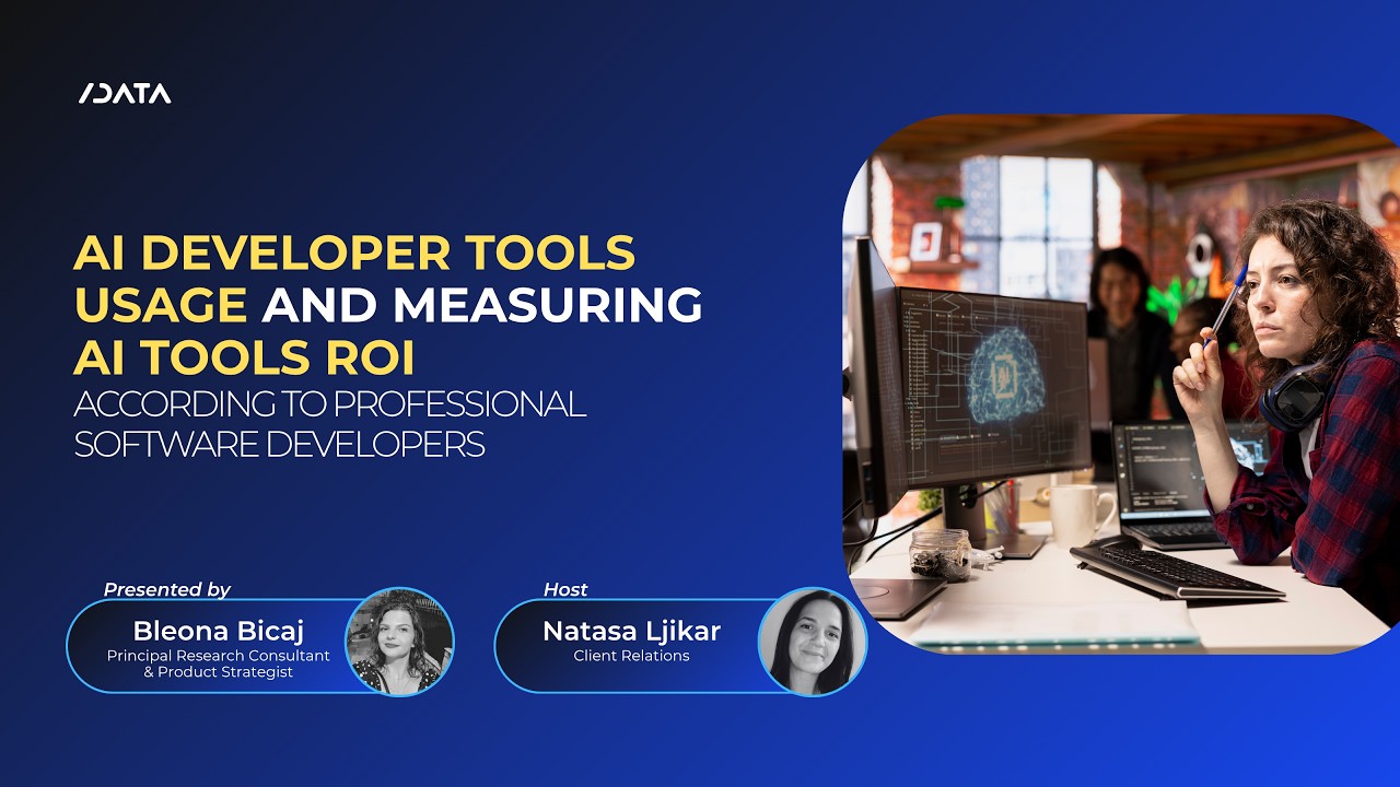 AI developer tools usage and measuring ROI, based on professional software developers (Q1 2026 data)