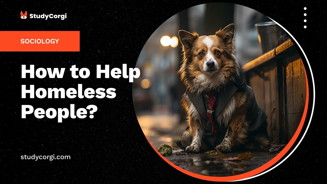 How to Help Homeless People? - Essay Example
