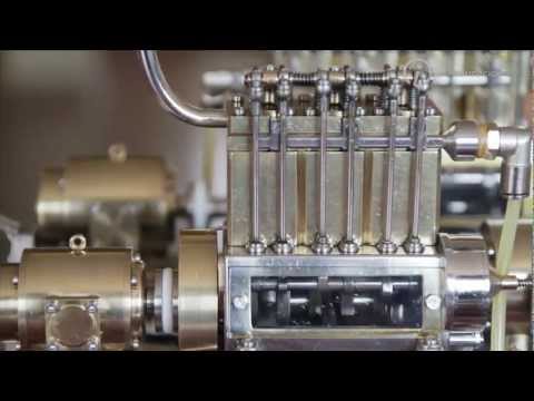 Watch a hobbyist build a tiny, running W-32 motor by hand