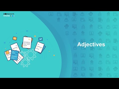 List of Adjectives with Meanings | Homework Minutes