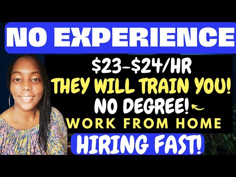Hiring Immediately!! No Experience Work from Home Jobs 2023| They Will Train You WFH Jobs| Remote