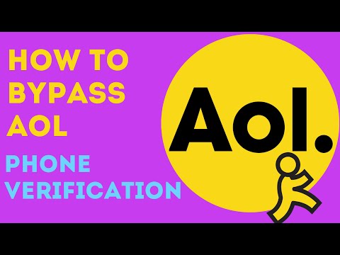 How to bypass aol phone verification |Verify aol account without phone number