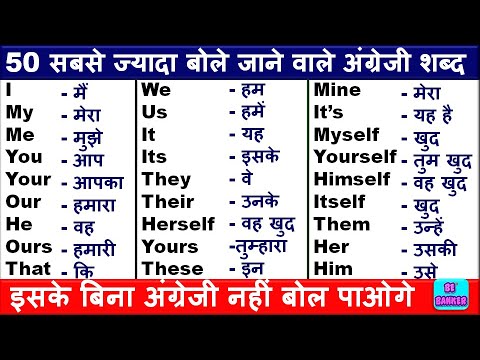 अँग्रेजी लिखना बोलना आसानी से सीखें | Use all Pronoun words | Spoken English class by Preeti Mam