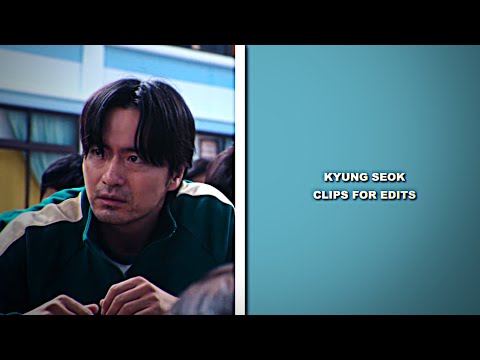 Kyung Seok (Lee Jin Wook) clips for edits | squid game 2 scene pack