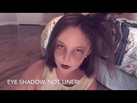 EASY ZOMBIE MAKEUP TUTORIAL