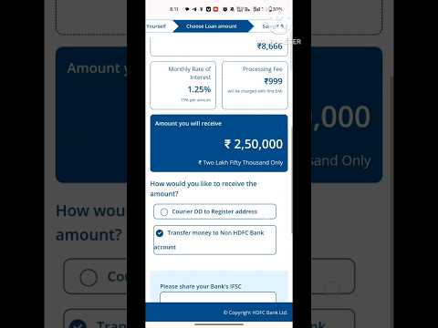 Hdfc bank credit card jumbo loan high limit offer| How to credit card loan