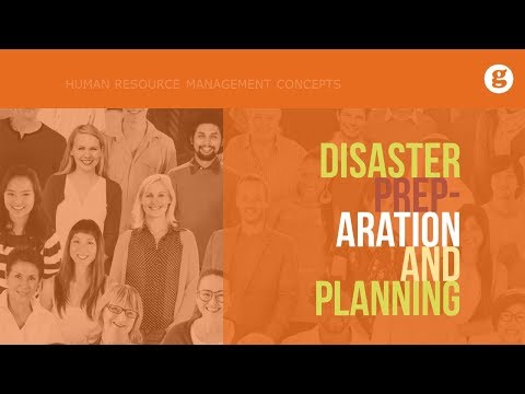 Disaster Preparation and Recovery