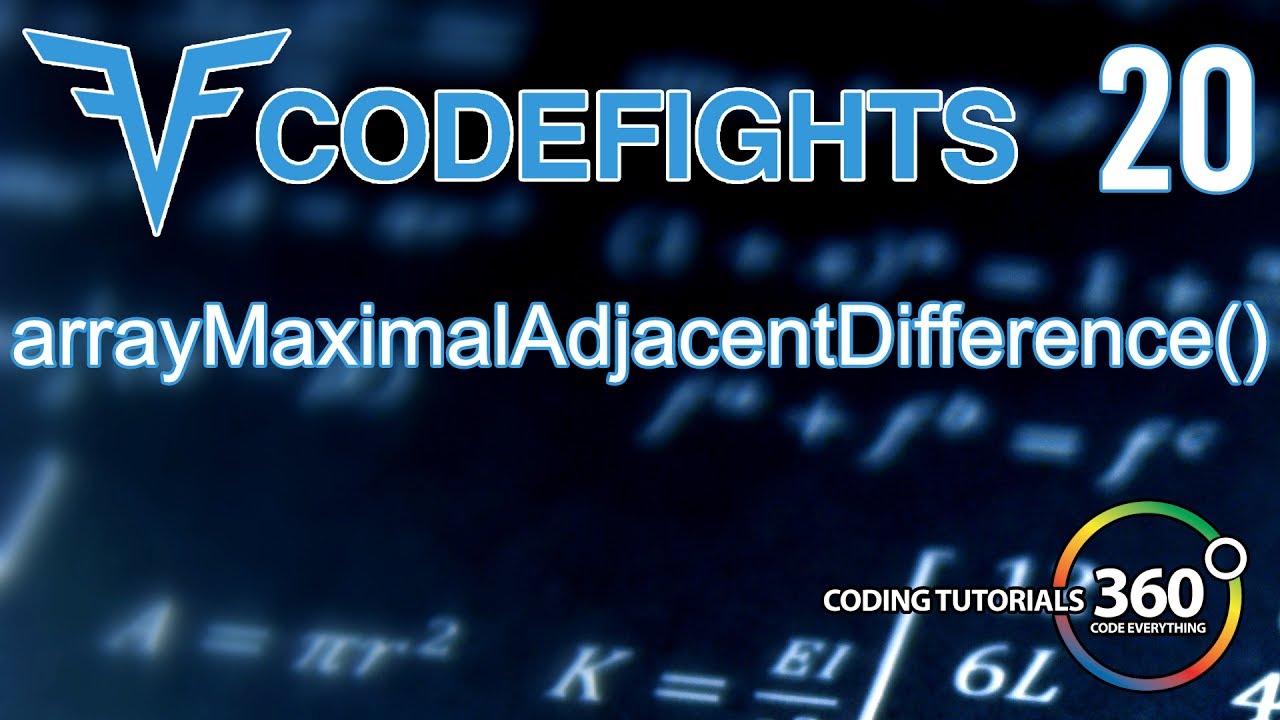 ArrayMaximalAdjacentDifference | CodeFights Intro Algorithm JavaScript Solution and Breakdown