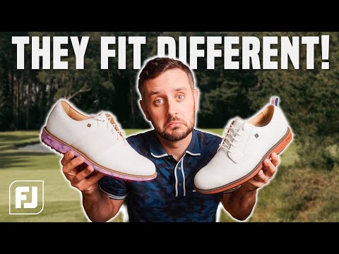 FOOTJOY GOLF SHOE LACING! | SAME SIZE, DIFFERENT FIT! | FIND YOUR FIT!
