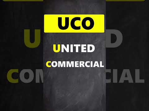 UCO Full form | Full Form of UCO | #fullform #shorts #ucobank @StudyInside