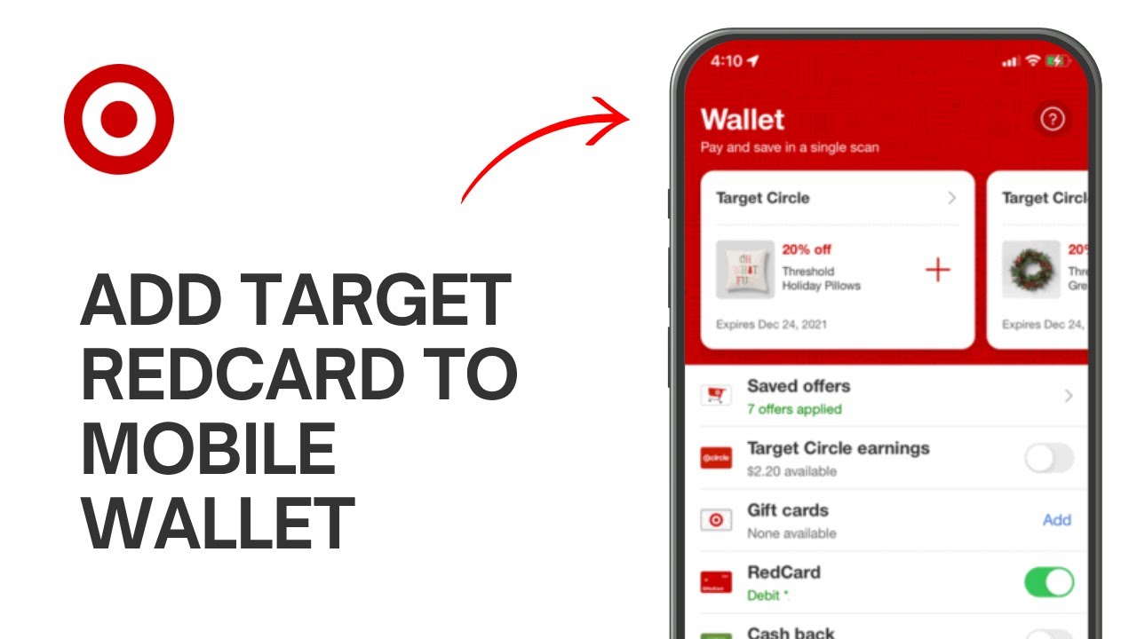 How to Add Target REDcard to Mobile Wallet