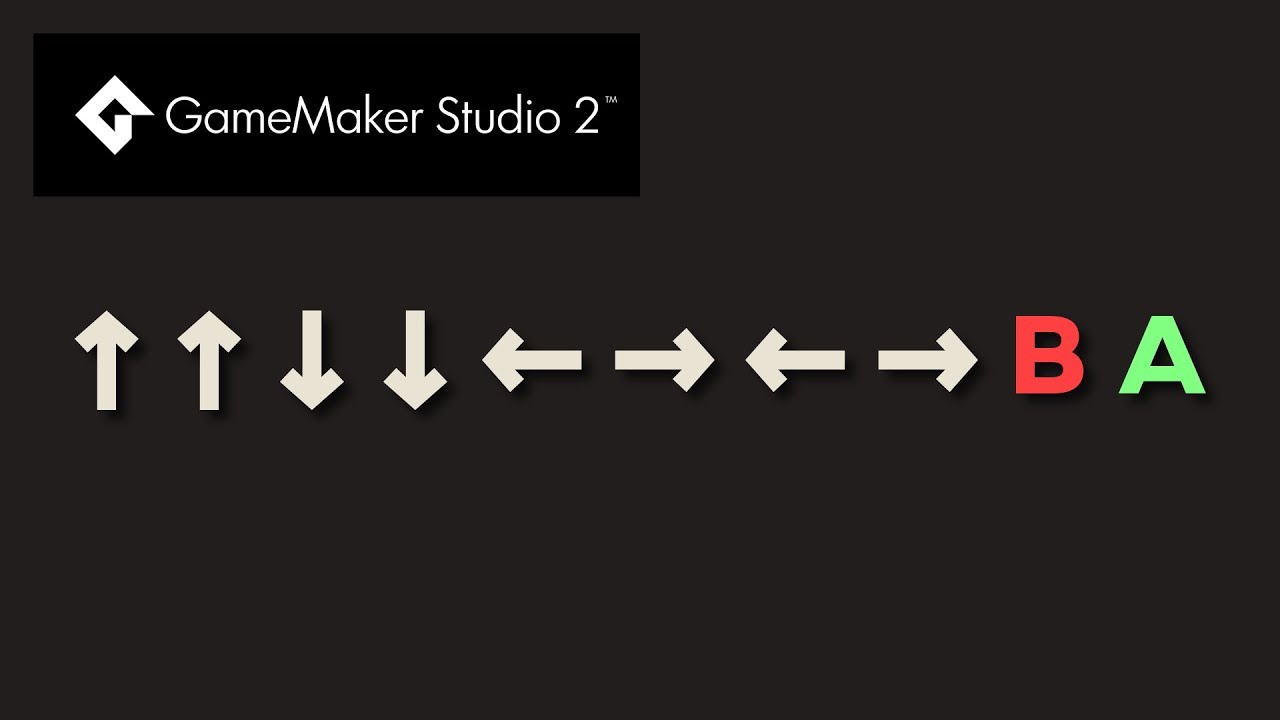 Cheat Code tutorial for GameMaker Studio 2 [GMLearning]