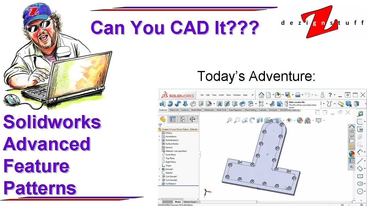 SolidWorks Advanced Pattern Types