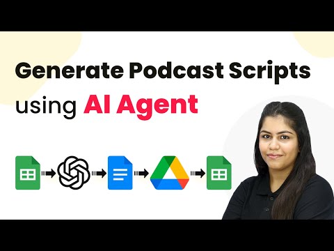 How to Generate Podcast Scripts using AI Agent