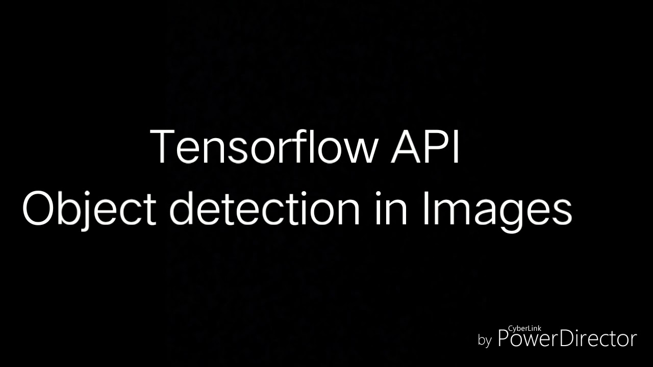 Tensorflow API Object Detection