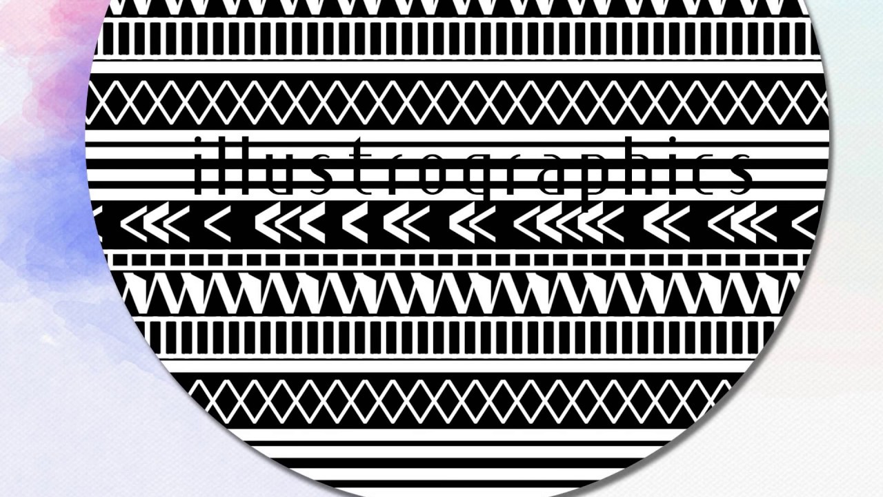 Easy Aztec Patterns with Alphabets.Level 1