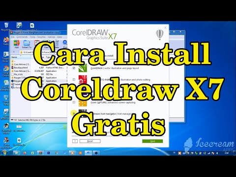 Cara Install Coreldraw X7 full Gratis