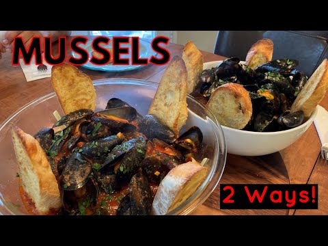 2 Ways to Cook Mussels That Will Blow Your Mind | Mussels Marinara and ...;