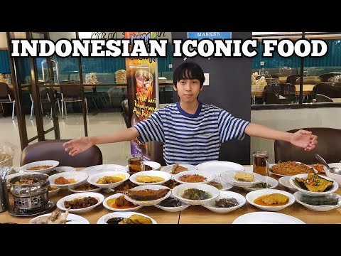 Eat the most ICONIC INDONESIAN FOOD - RENDANG, AYAM GORENG & ES CAMPUR