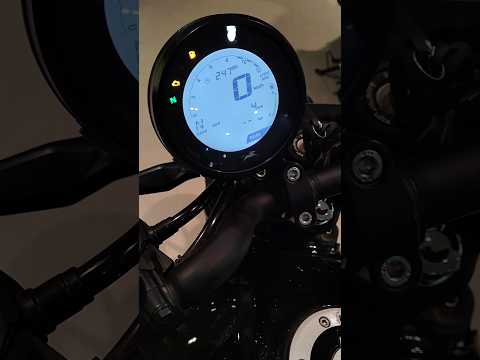 Check out instrument cluster 🔥 Tvs Ronin in Black Panther #bike #shorts #trending #ronin #tvs #2025
