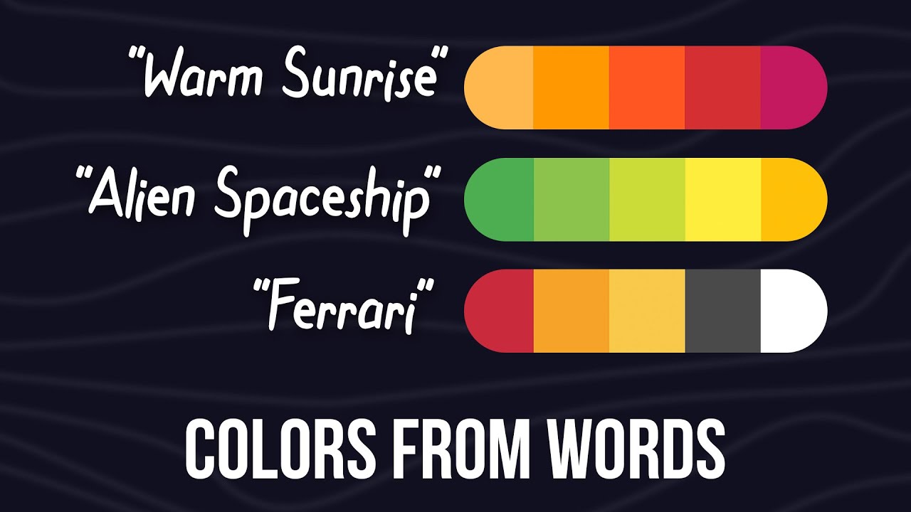 Turn Words into Color Palettes: New AI Tool for Designers