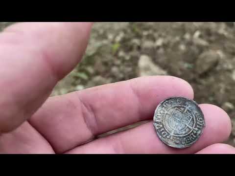 Metal detecting UK. Found my first Henry 7th silver hammered coin. A half groat of 1502.