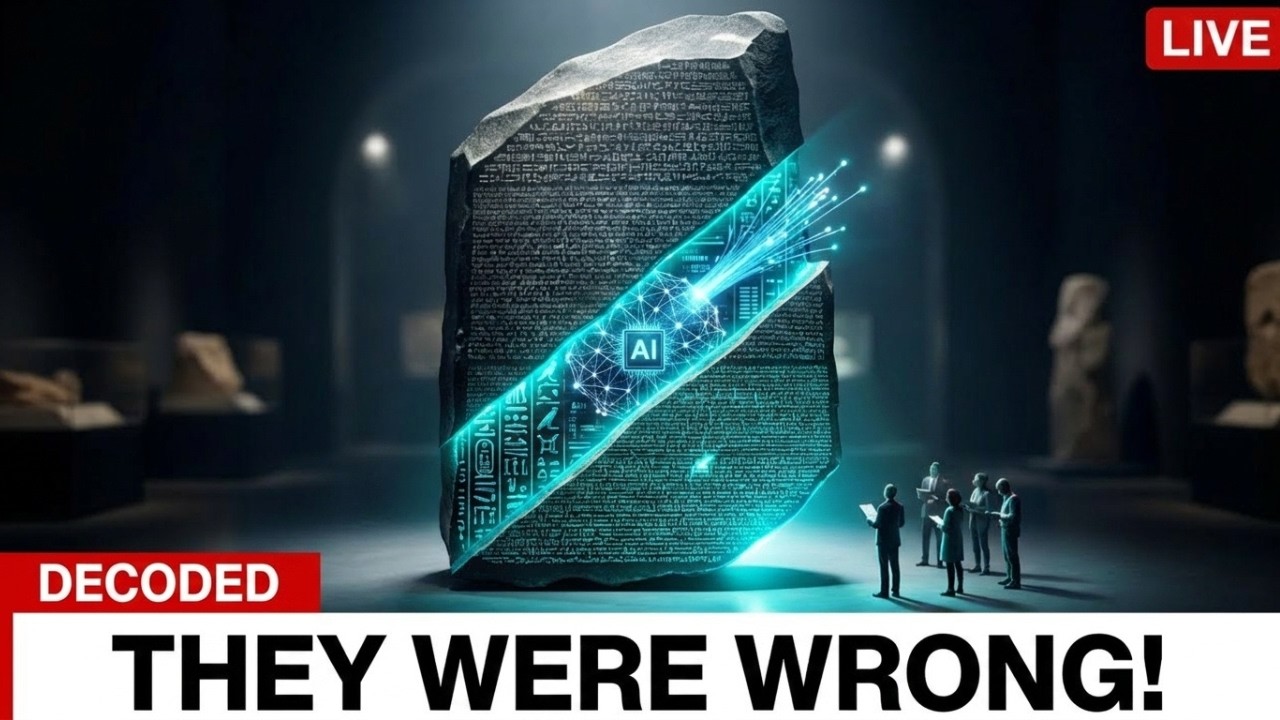 AI Just Re-Analyzed the Rosetta Stone — The Translation Wasn't What We Expected