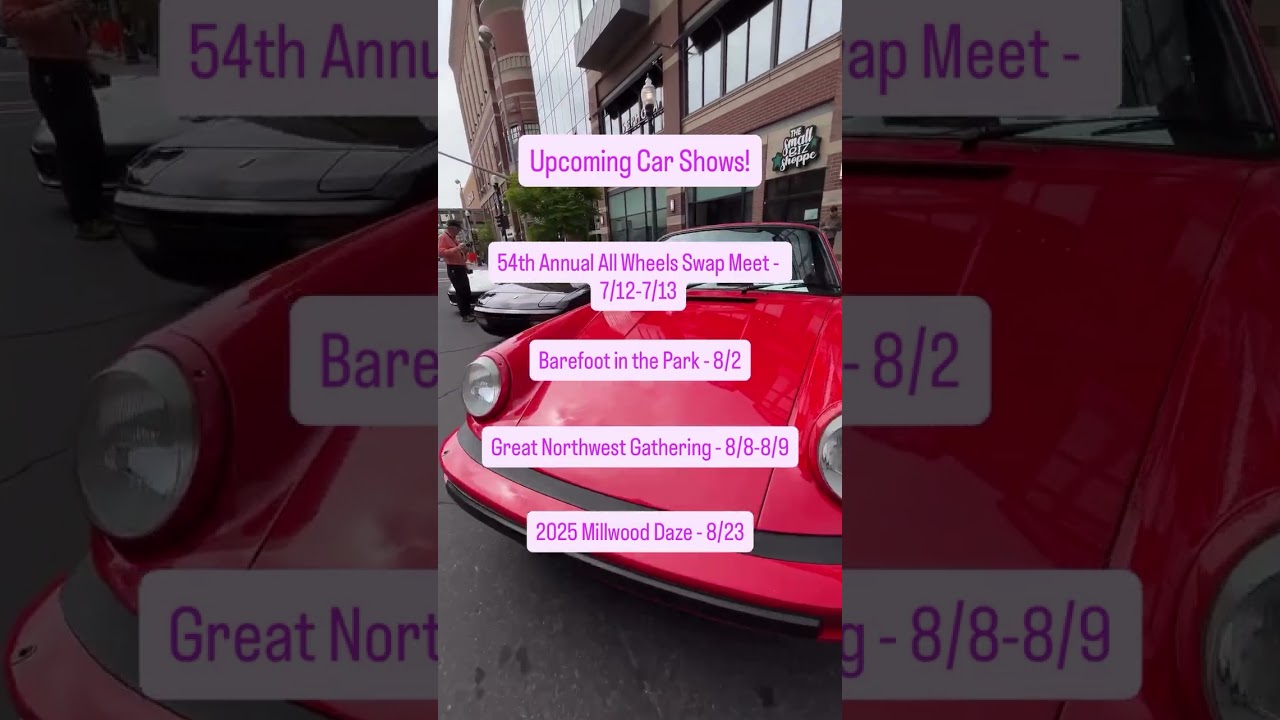 Car Shows around Spokane this summer, July 2025
