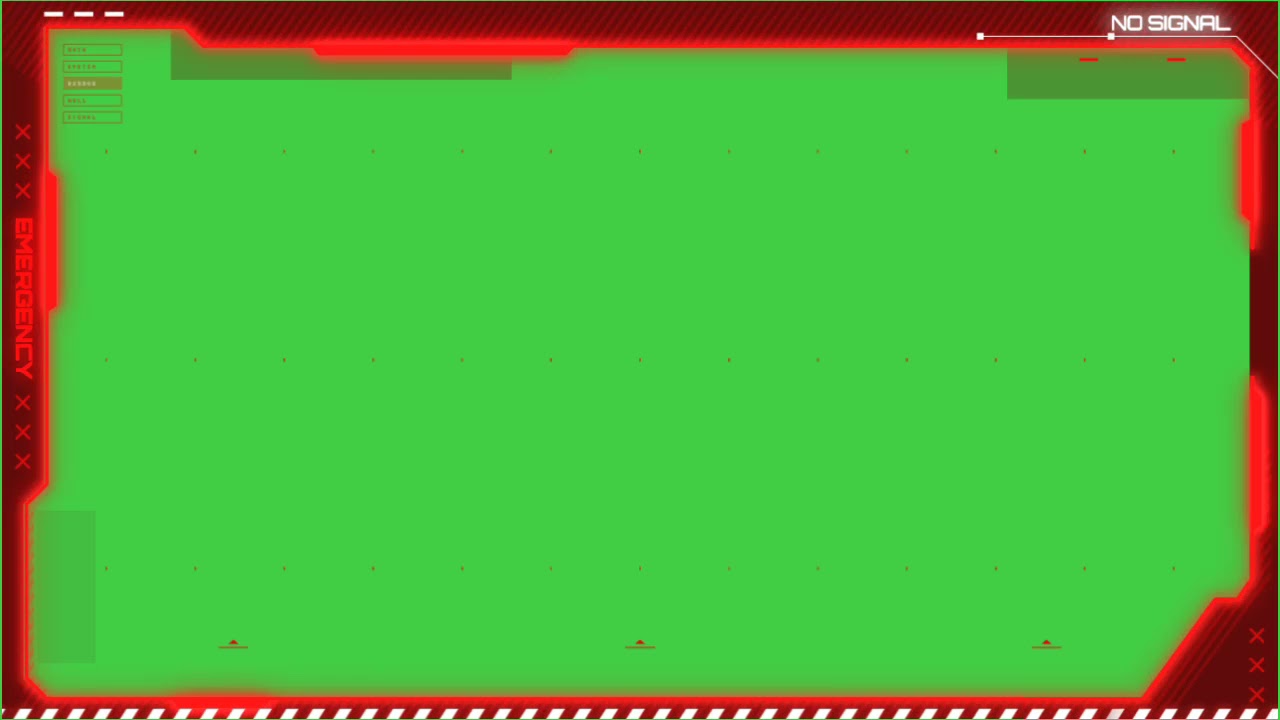 Error Frame Green Screen