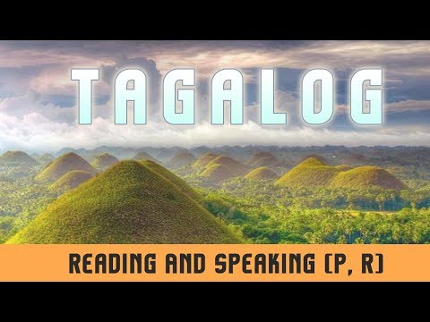 Learn To Speak Tagalog | Reading And Speaking P, R |