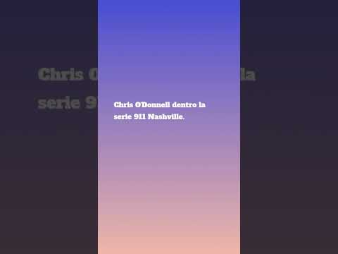 Chris O'Donnell dentro 911 Nashville #chrisodonell #911nashville