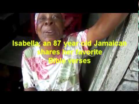 Isabella shares favorite scripture
