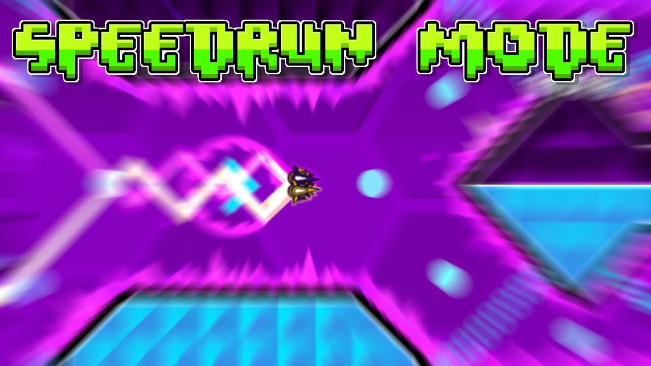 Blast Processing Speedrun Mode | Speedrunning Geometry Dash