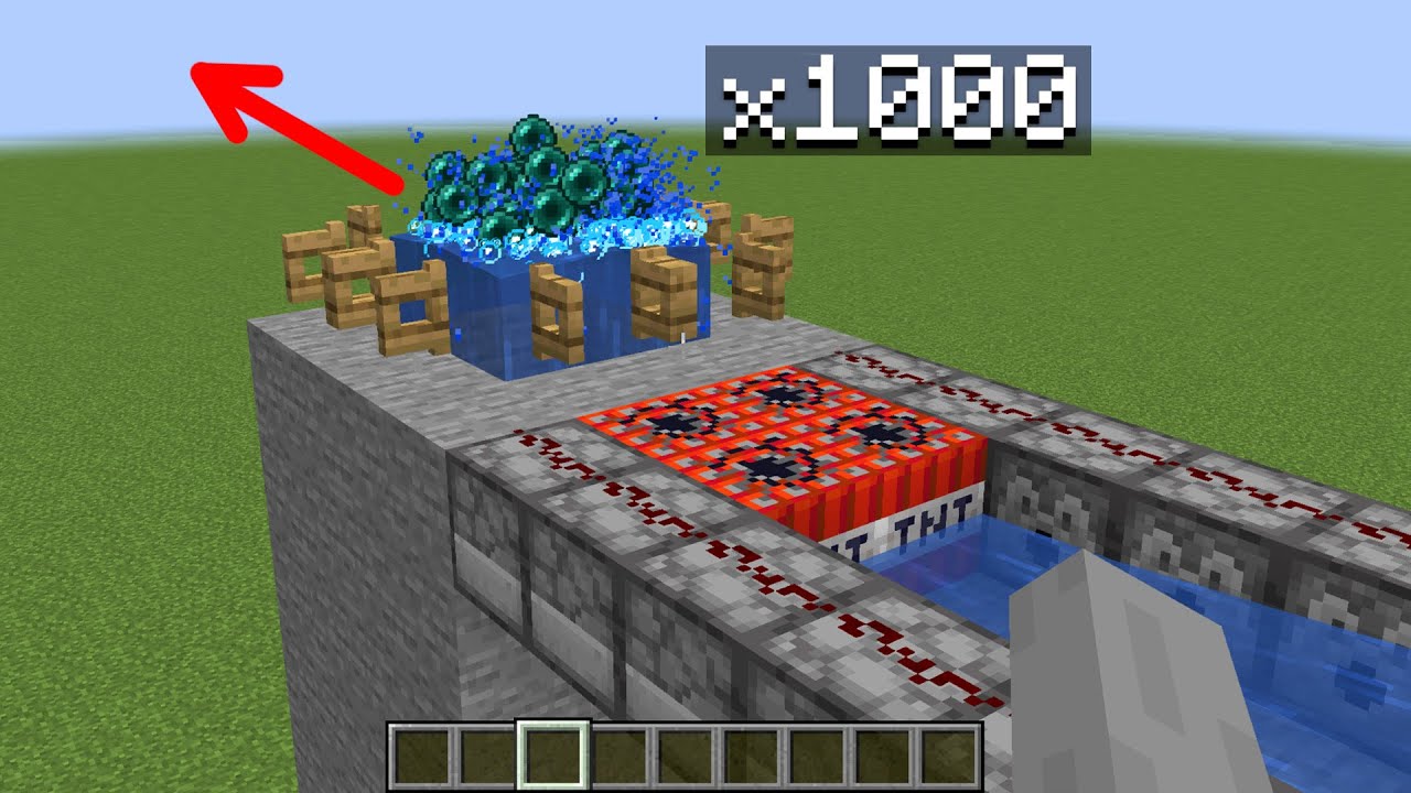 what if you throw 1000 ender pearls at the same time