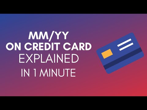 What Is MM YY On Credit Card (2025)