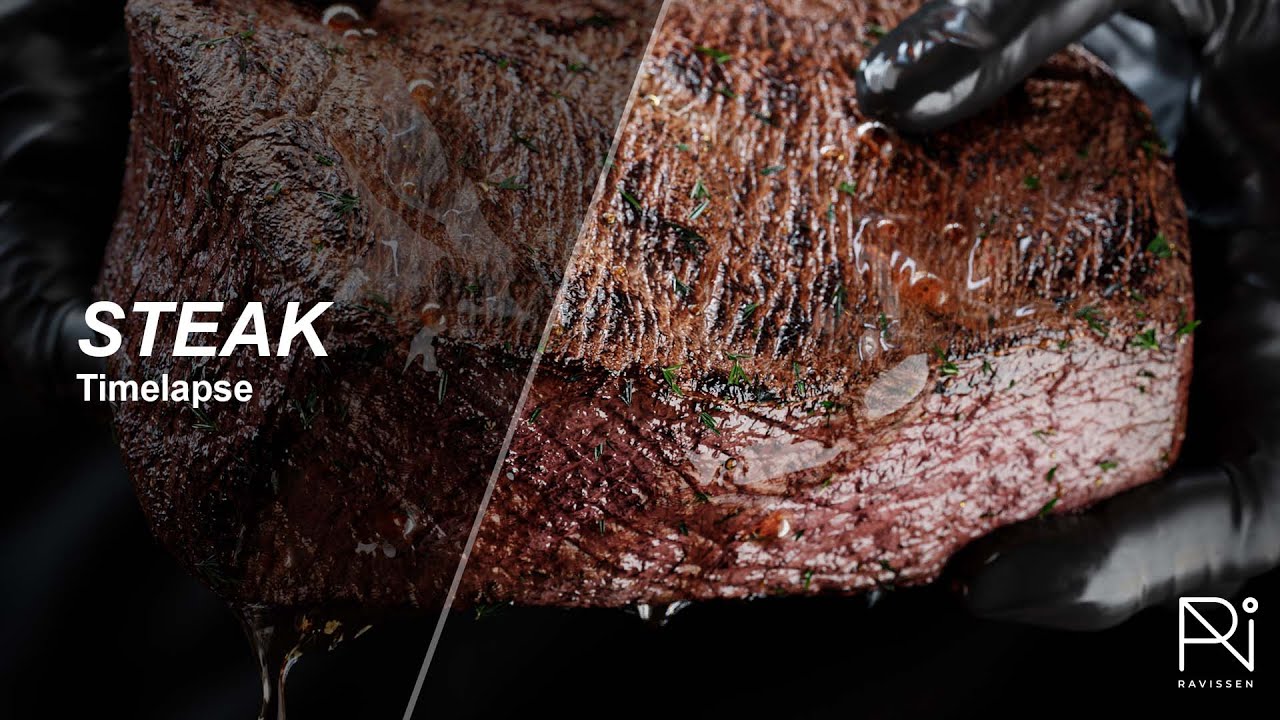 Medium Cooked Steak - 3D Timelapse