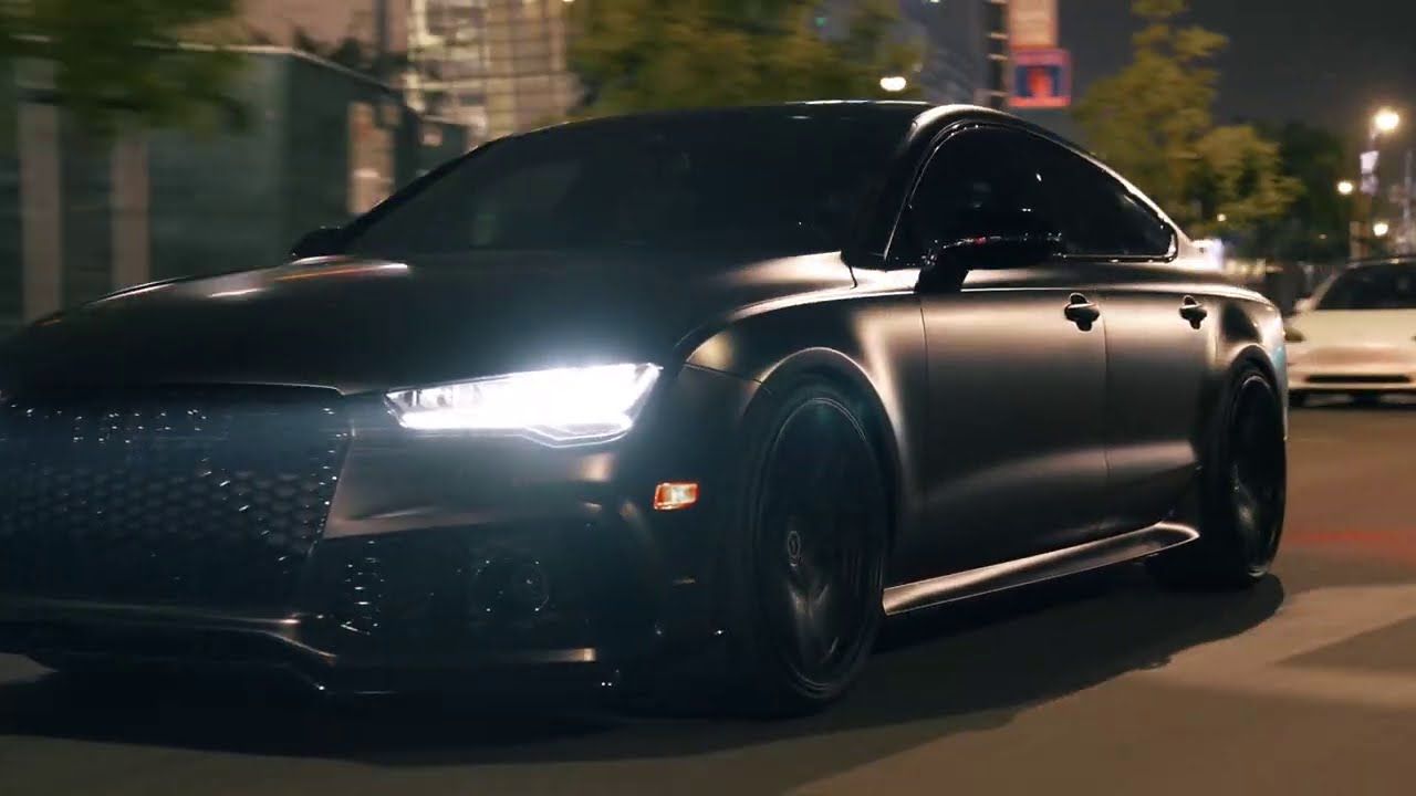 Murdered Out RS7 | San Francisco [4K]