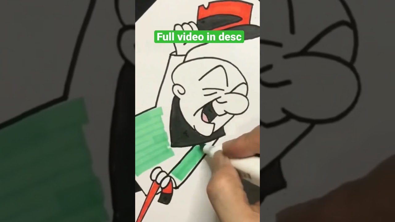 How To Draw Mr. Magoo #shorts #classiccartoons
