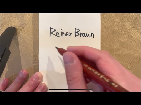 Reiner Braun - How to write in Japanese